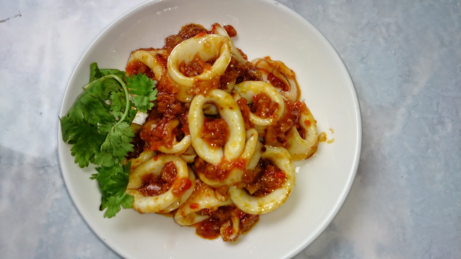 The Morning After: STIR -FRIED SQUIDS IN CHILLI SAUCE