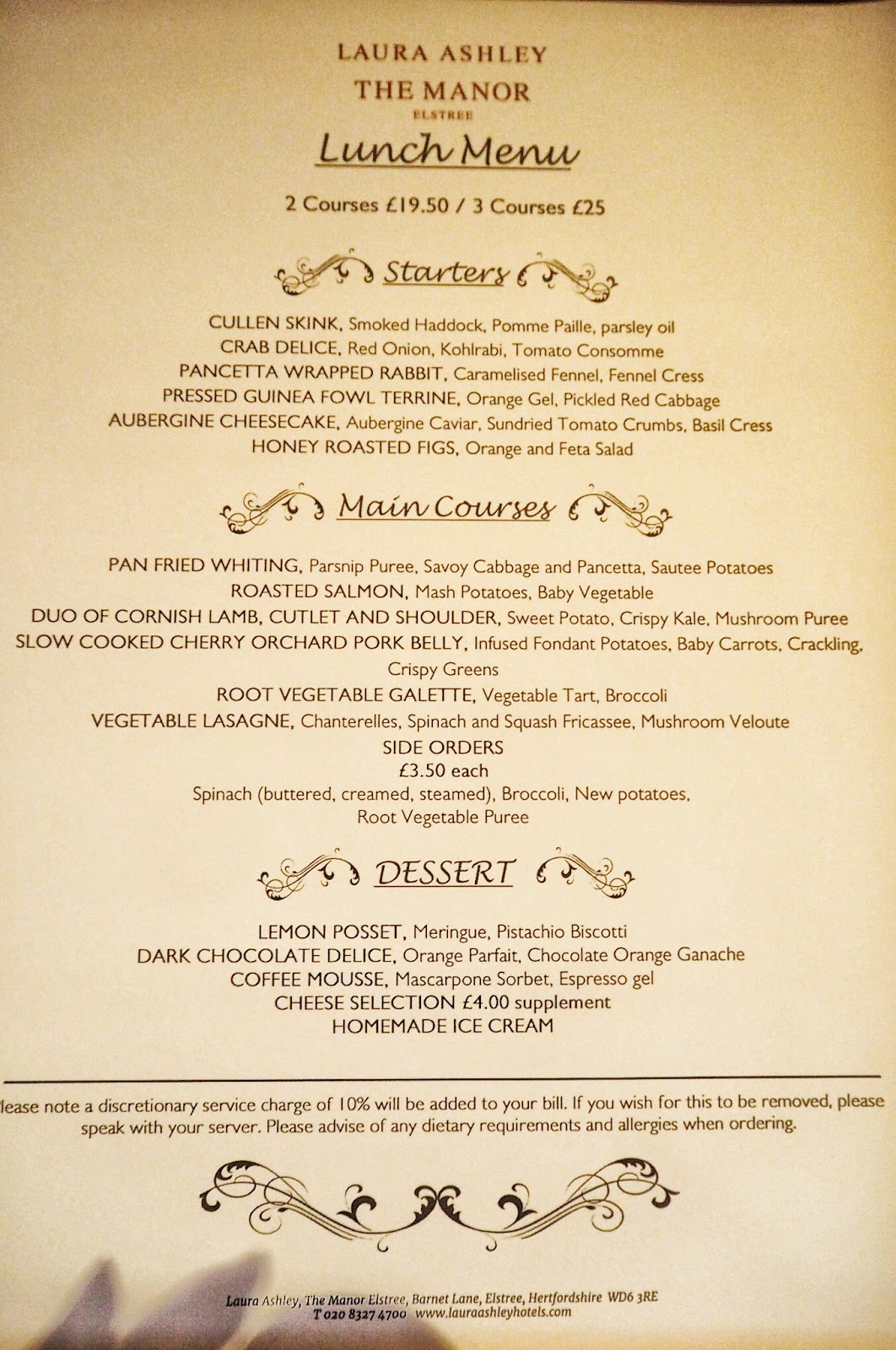 Review - Laura Ashley The Manor Hotel Elstree - The Life of a Social ...