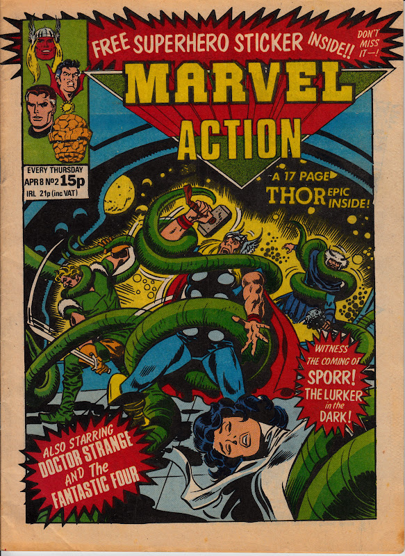 STARLOGGED - GEEK MEDIA AGAIN: 1981: MARVEL ACTION