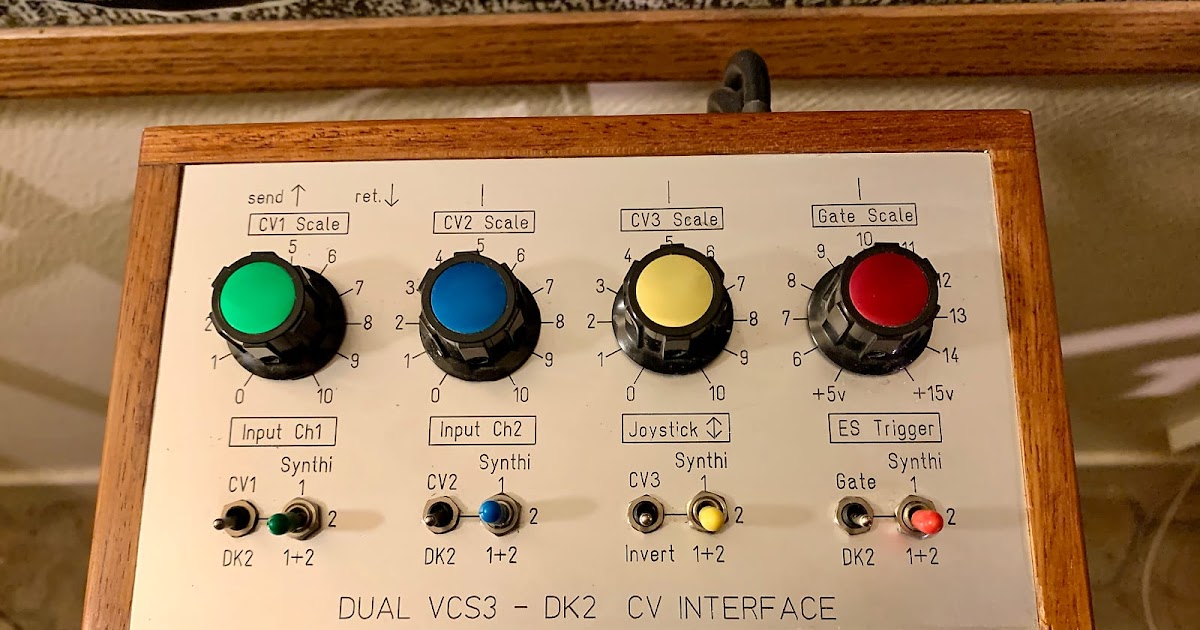 MATRIXSYNTH: EMS Dual VCS3-DK2 CV Interface ( serial number 1# )