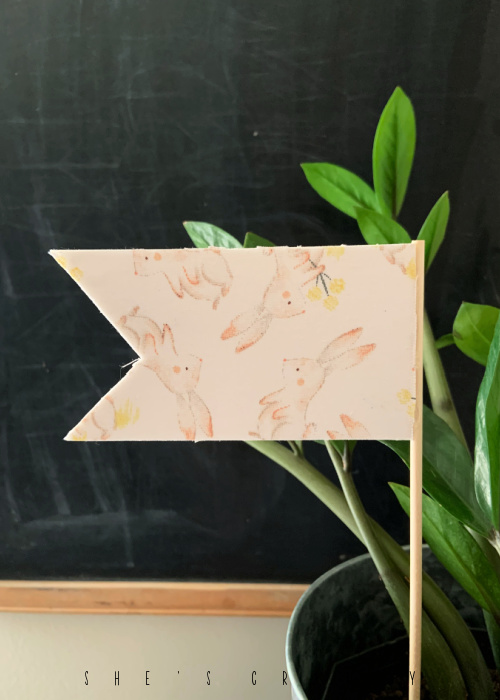 She's Crafty: Plant Picks - to add flair to your house plants