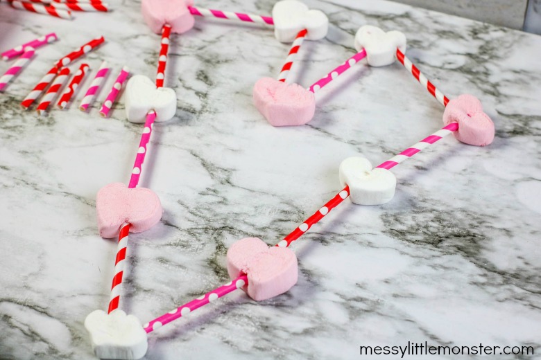 Marshmallow Structures STEM challenge - with a Valentine twist! - Messy ...