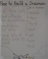 First Grade Lyons' Den: Finished Snowmen and Writing