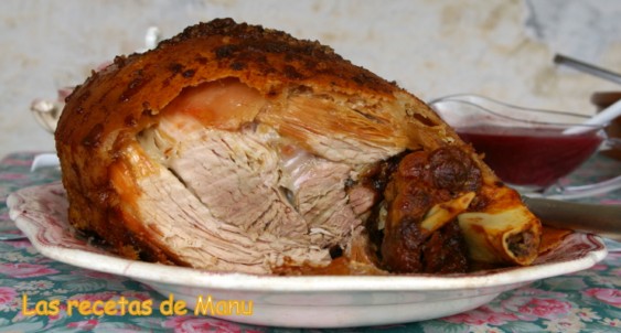 Las recetas de Manu: JAMON AL HORNO