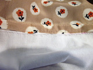 Fancy That Notion: DIY: Easy Dress Extension