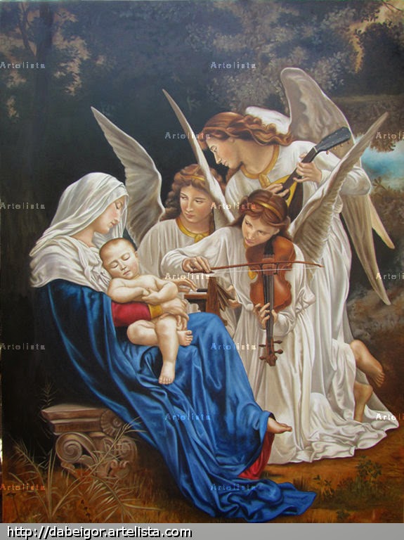 pinturas de angeles