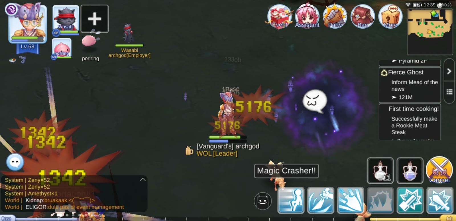 Cara Menyelesaikan Quest Fierce Ghost(Sohee Star) RO Eternal