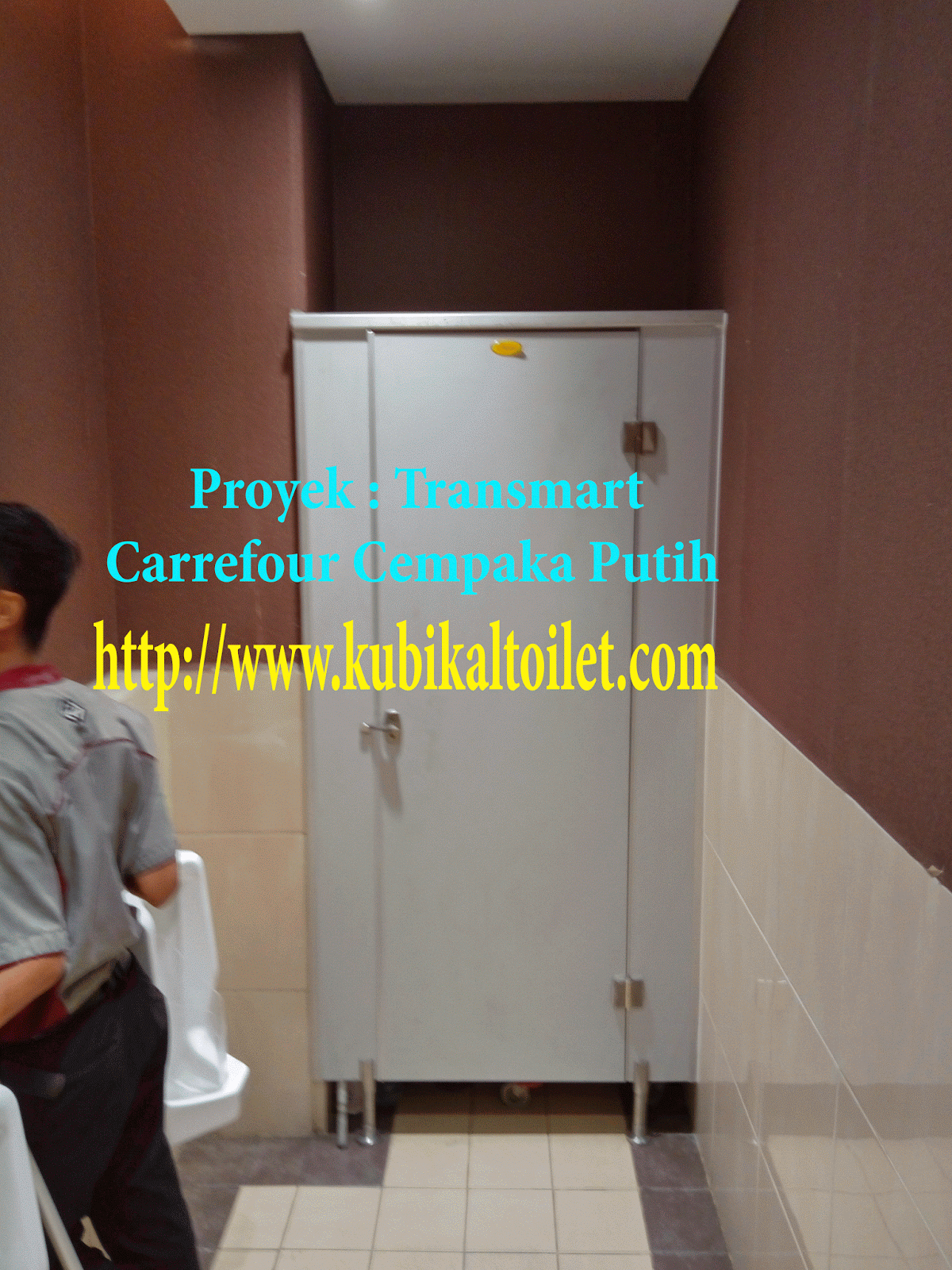 Jual Cubicle Toilet dan Shower Box: Proyek Transmart Carrefour Cempaka ...