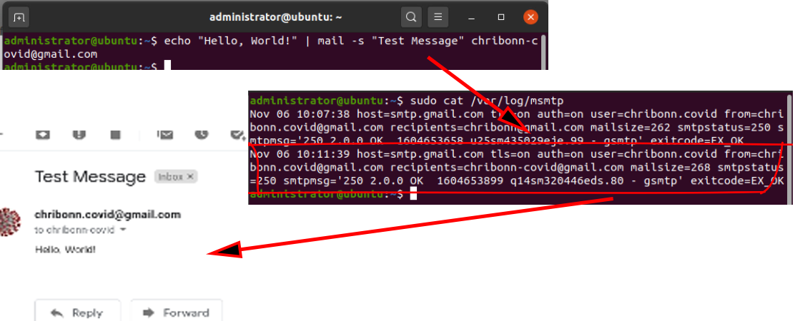Howto Send An Email Using Gmail From A System Configuration Using Msmtp 4894