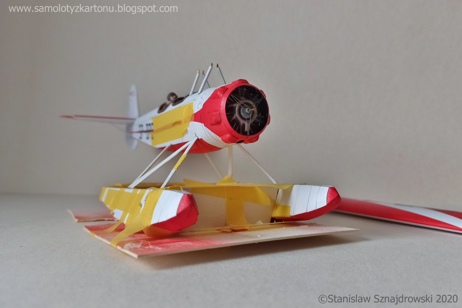 Samoloty z kartonu: Relacja/Model build - RWD 17W - Część V - ostatnia ...