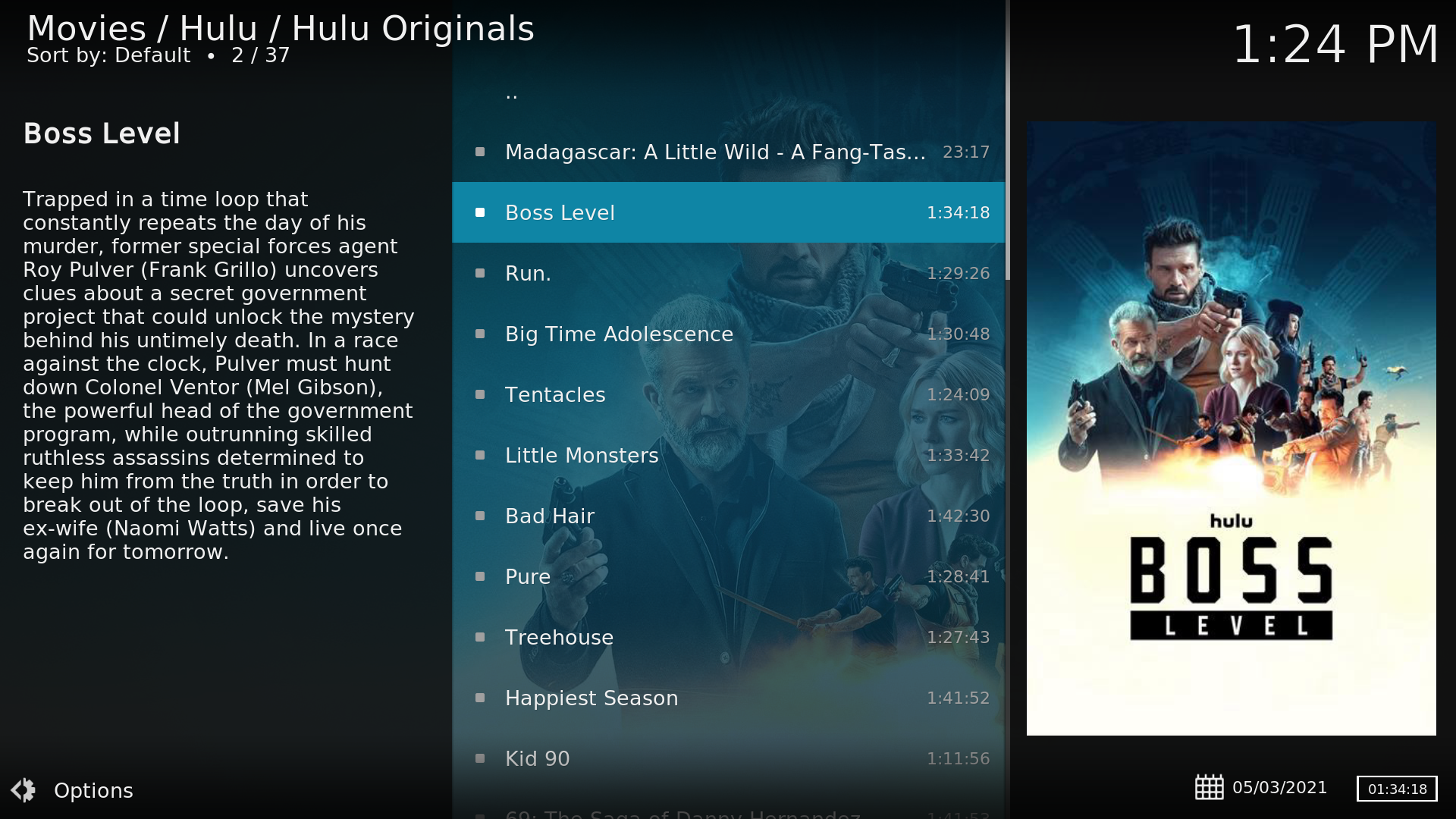 Hulu Kodi Add-on