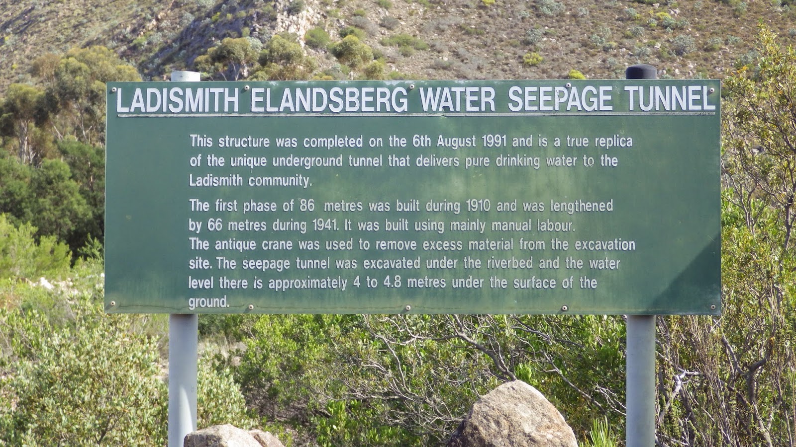 VIRGIN WATER: Karoo Water Tour in search of the African Underground Rivers