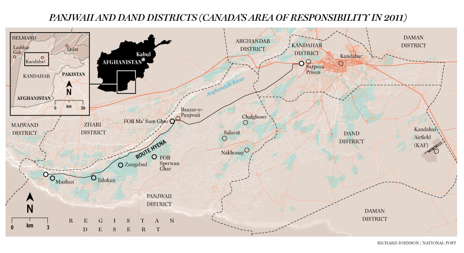 Paul Franklin: Panjawai in Sketches courtesy of National Post