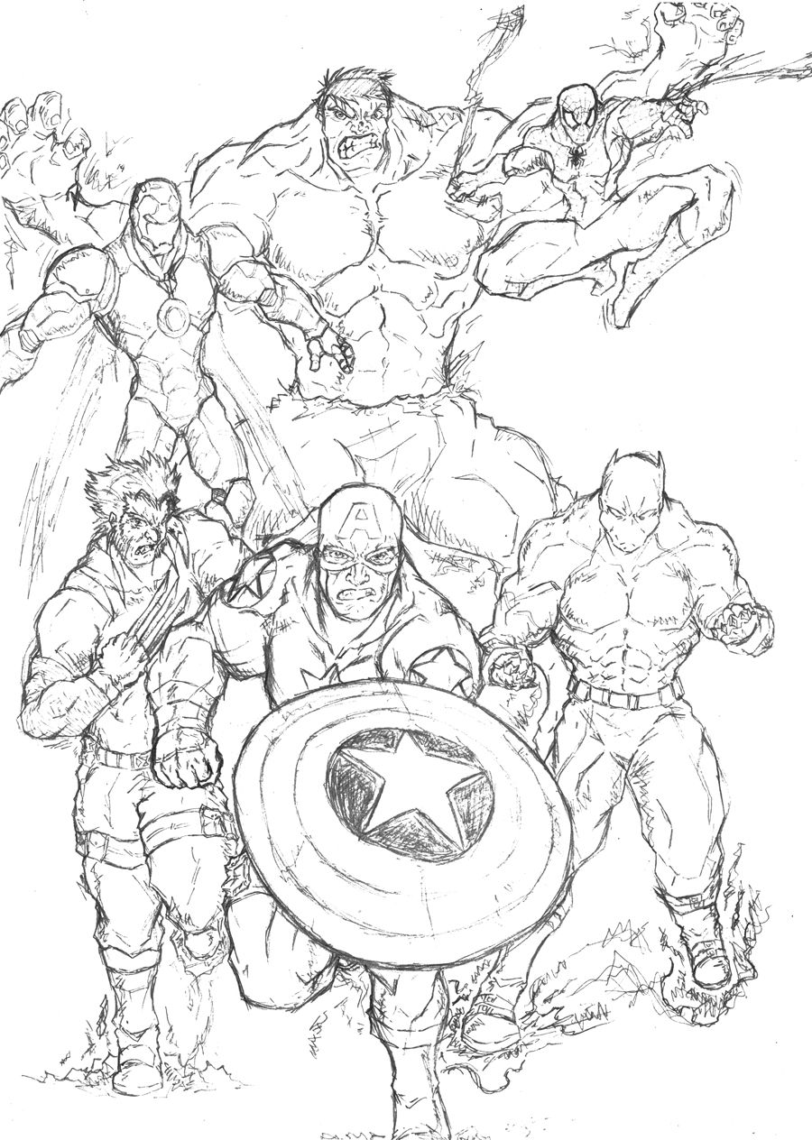 Marvel Coloring Pages ~ Coloring Pages