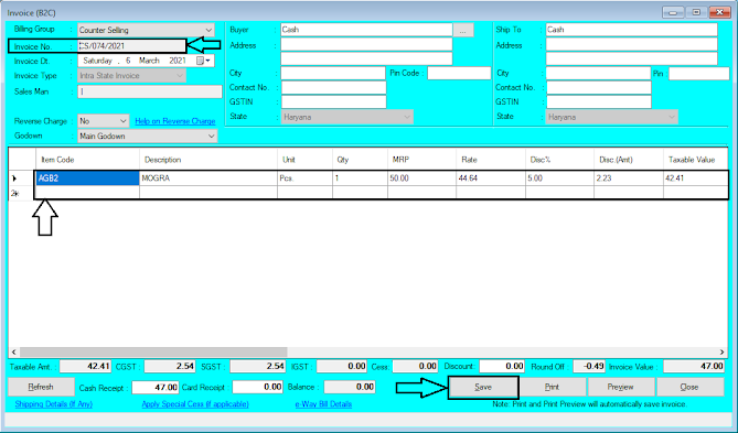 Invoice B2C Help Guide