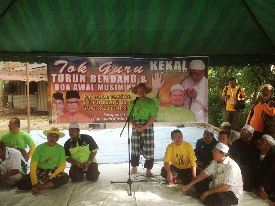 KELAB GREENBOC: [BERGAMBAR PENUH] Tok Guru Turun Bendang & Doa Awal ...