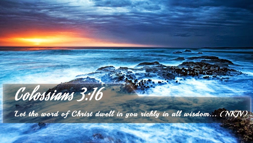 INSPIRATIONAL QUOTES | COLOSSIANS 3:16