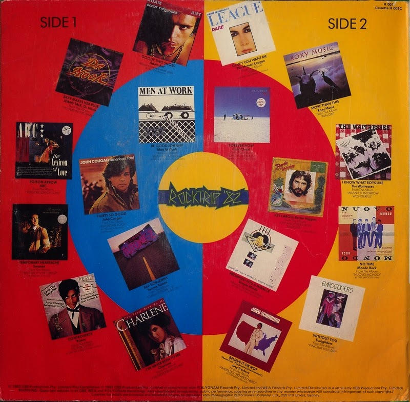 The Hideaway: Aussie 80s Comps, Part Three: 1982