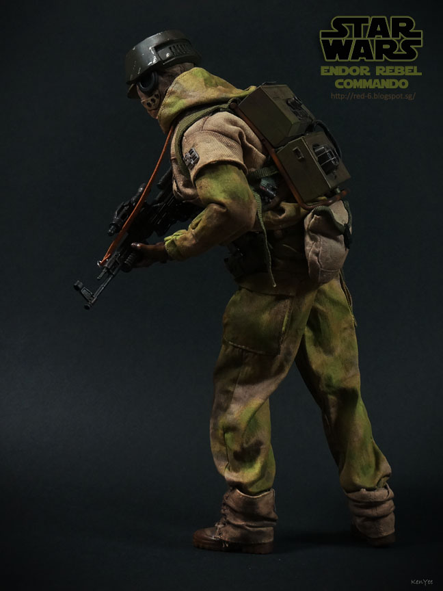 RED6: Sideshow Toys Star Wars 1/6 Endor Rebel Infantry (Reworked)