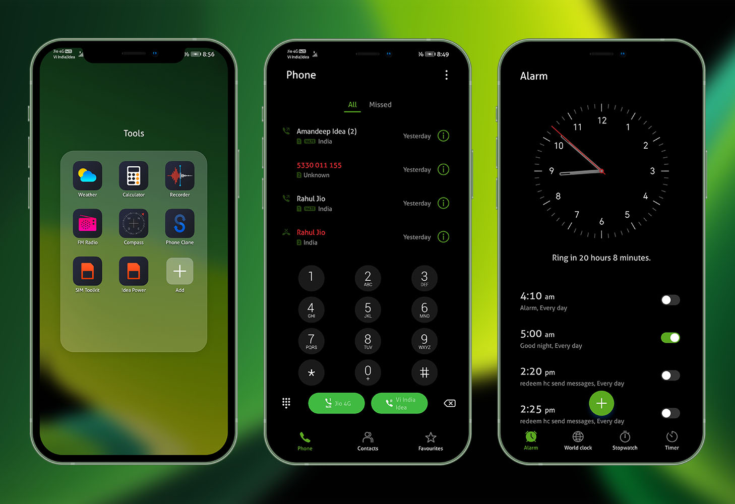 IOS Green Black Theme for EMUI 10 Users [Must Try]