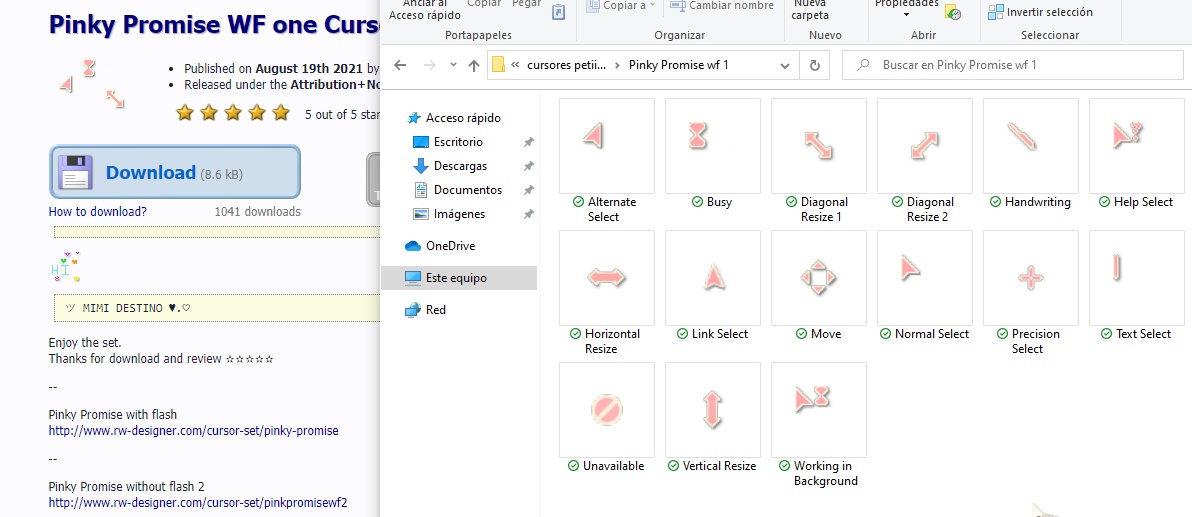 Mimi Destino ♡ : Cursores kawaii / Tiernos / Cute ♡ Cursors ...