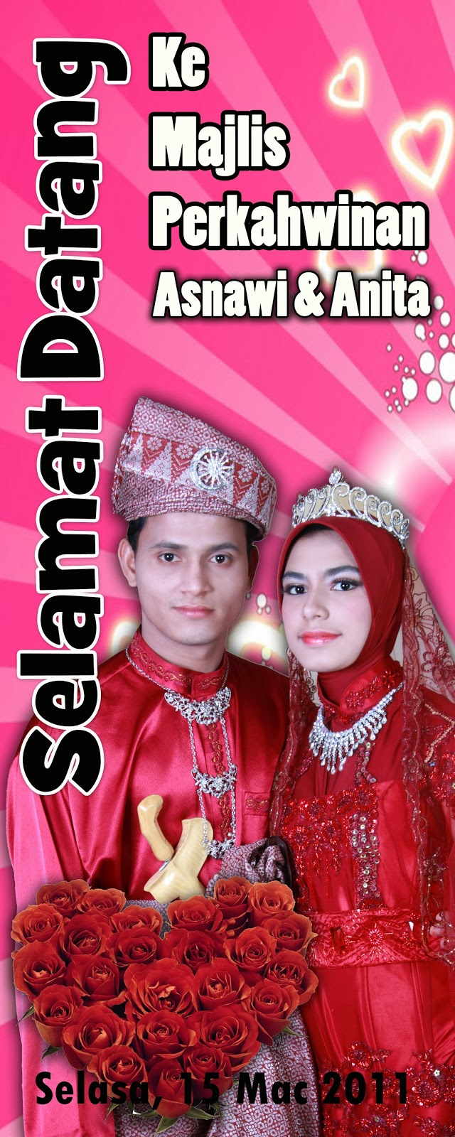 Butik Pengantin De Lyda Andaman: TEMPAHAN DJ PA SISTEM & DESIGN BANNER ...