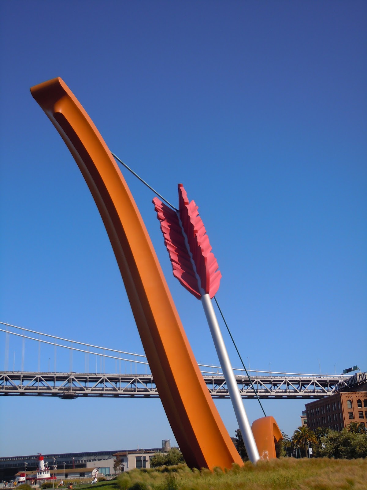 San Francisco Notes: Arrow and bow!