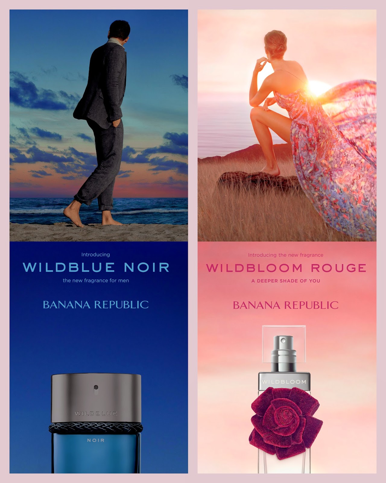 Banana Republic Wildbloom Rouge and Wildblue Noir: Get Ready For A ...