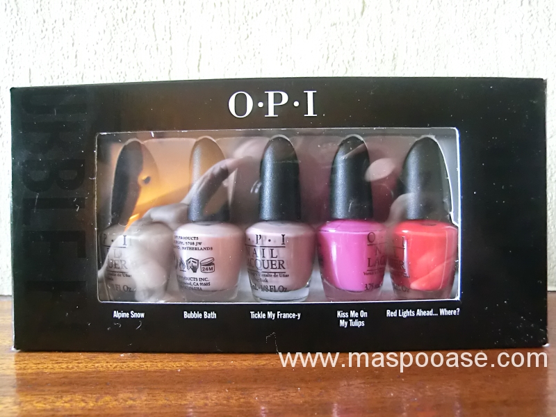 MASPOOASE: OPI The Top 10 mini collection review - first 5