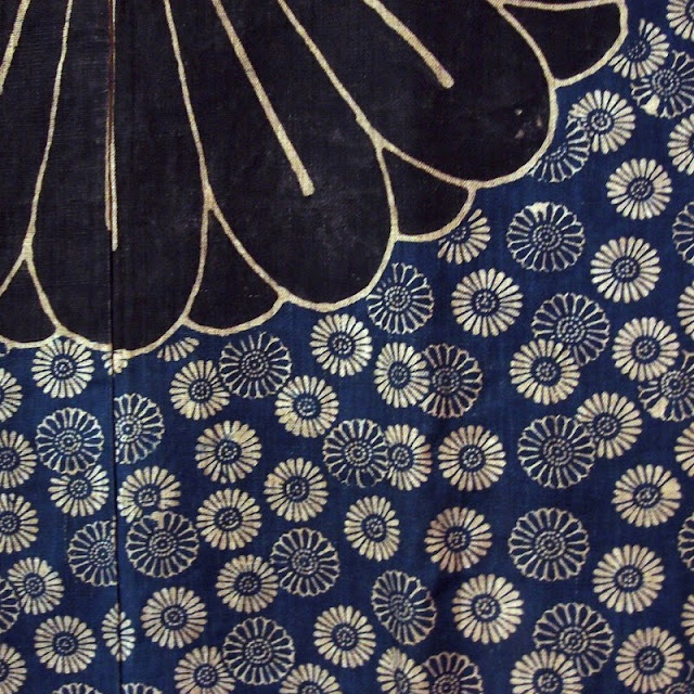 L'étang de Kaeru: Tsutsugaki, textiles indigo du japon à découvrir au ...