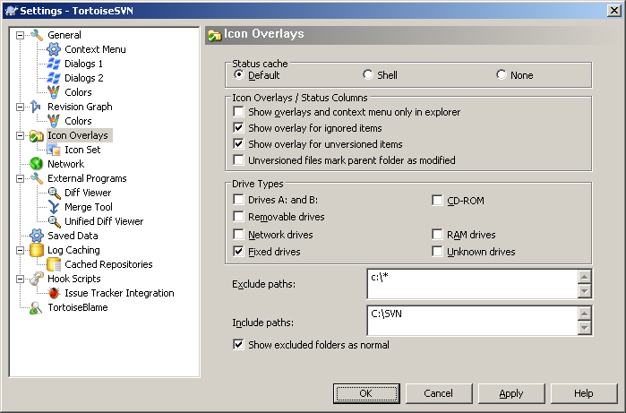 Raastech Blog: High CPU caused by TortoiseSVN process TSVNCache.exe