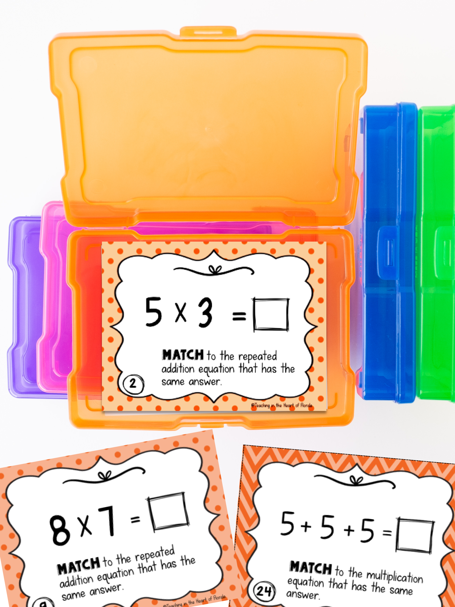 How to Make Multiplication Math Centers Work While Social Distancing ...