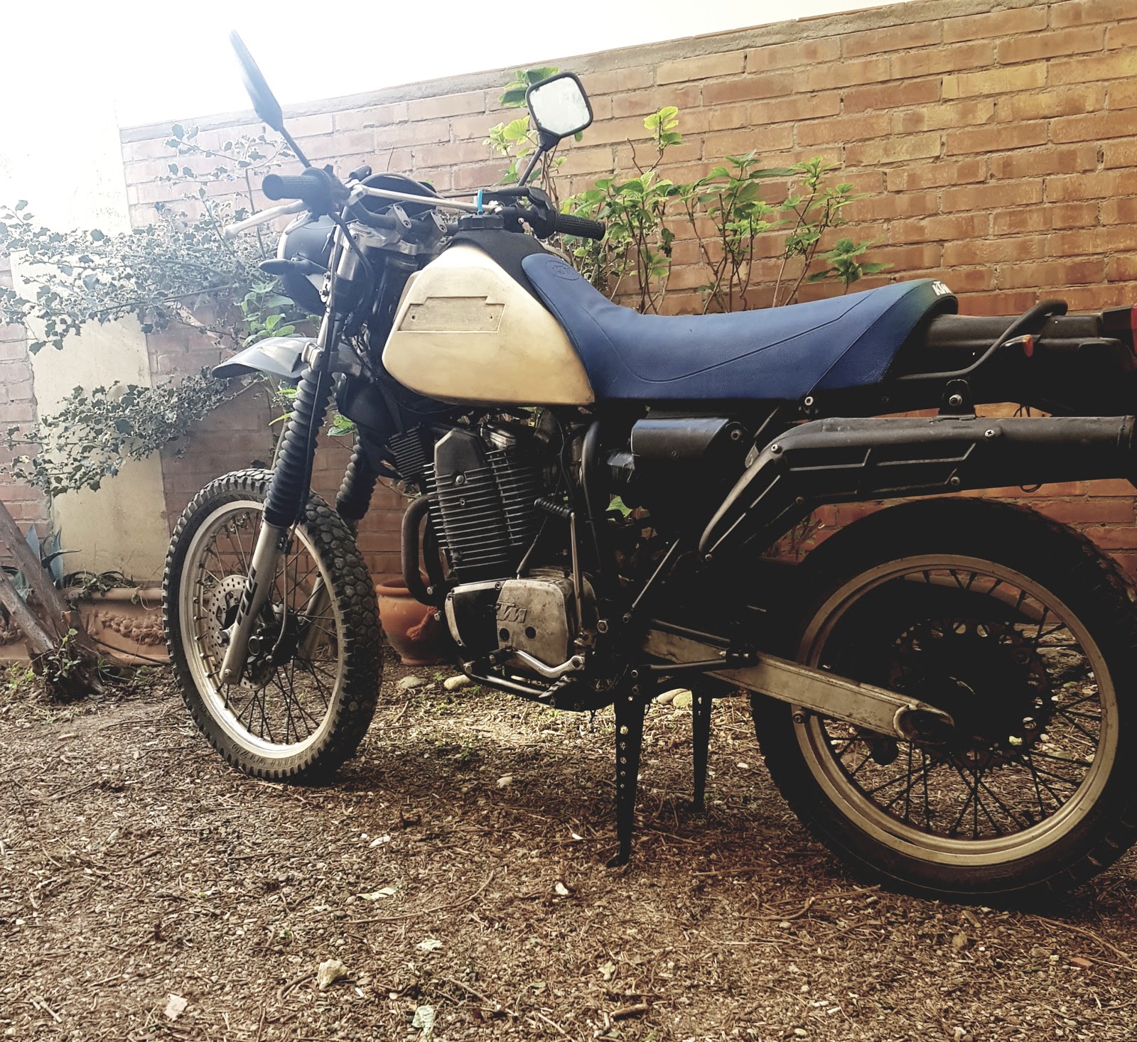 KTM ROTAX 348 CONVERSIONI IN IN PROGRESS :MILITARY - SCRAMBLER- ENDURO