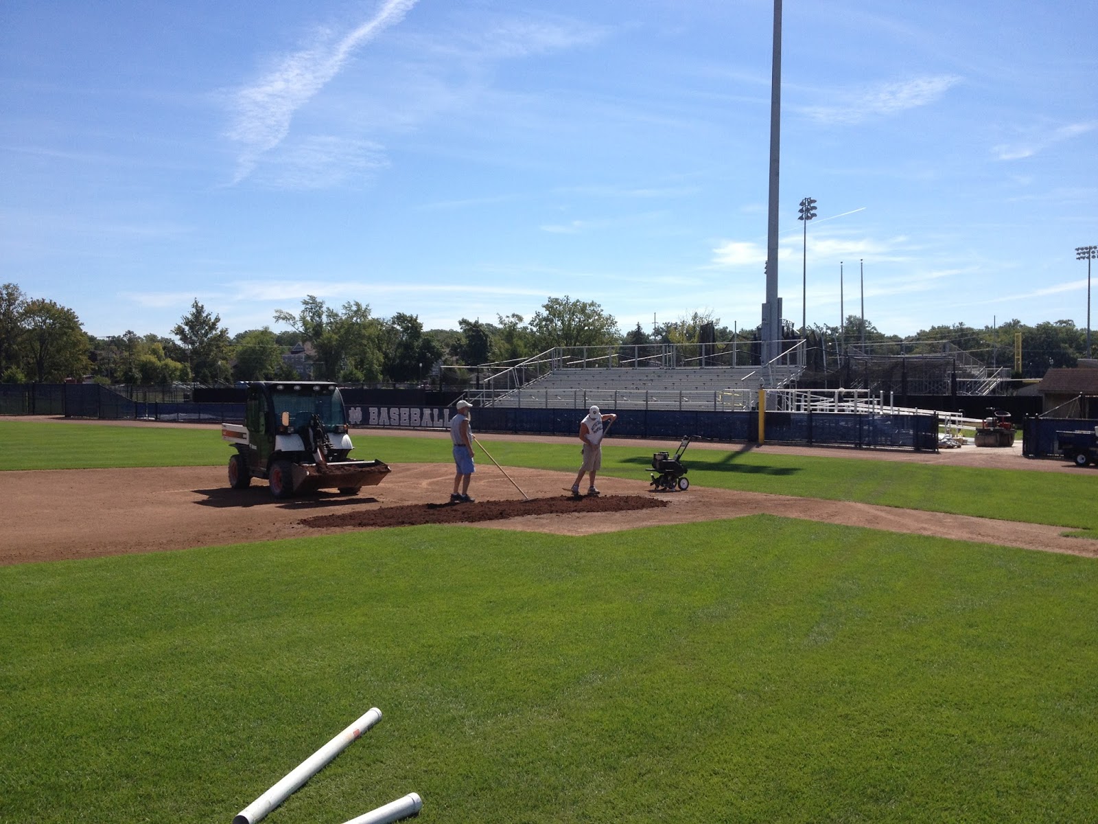 Smart Turf: Adding Infield Mix to a Leadoff Area for Baseball