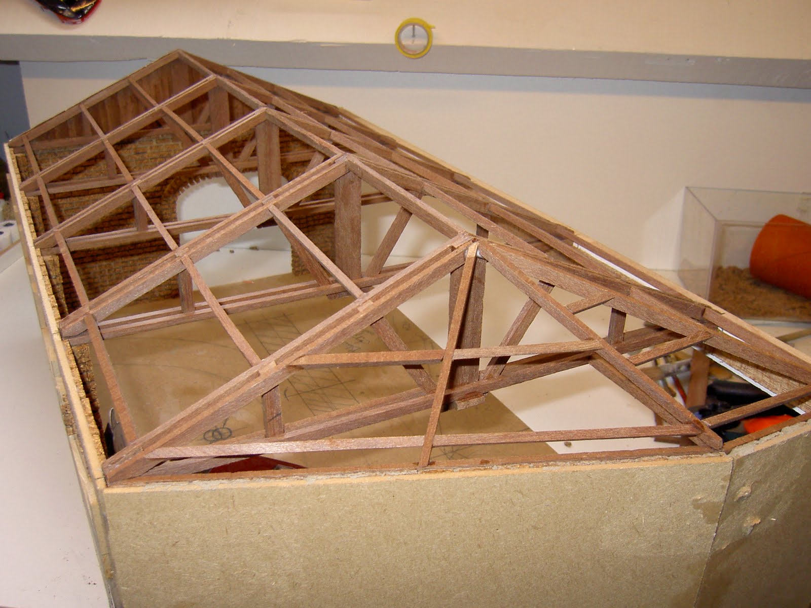 Bobs Classic Garage: Dak spanten