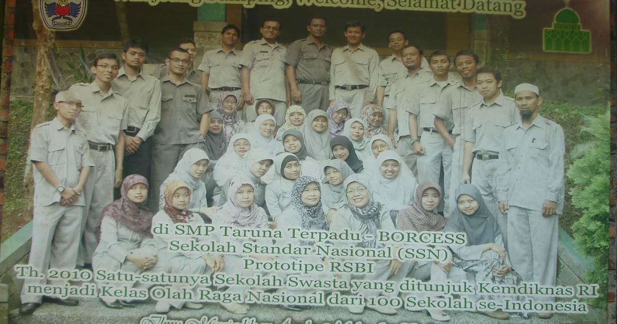 smp taruna terpadu borcess: wilujeng sumping welcom selamat datang di ...
