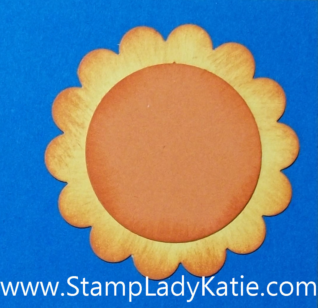 StampLadyKatie.com: Punch Art Sun