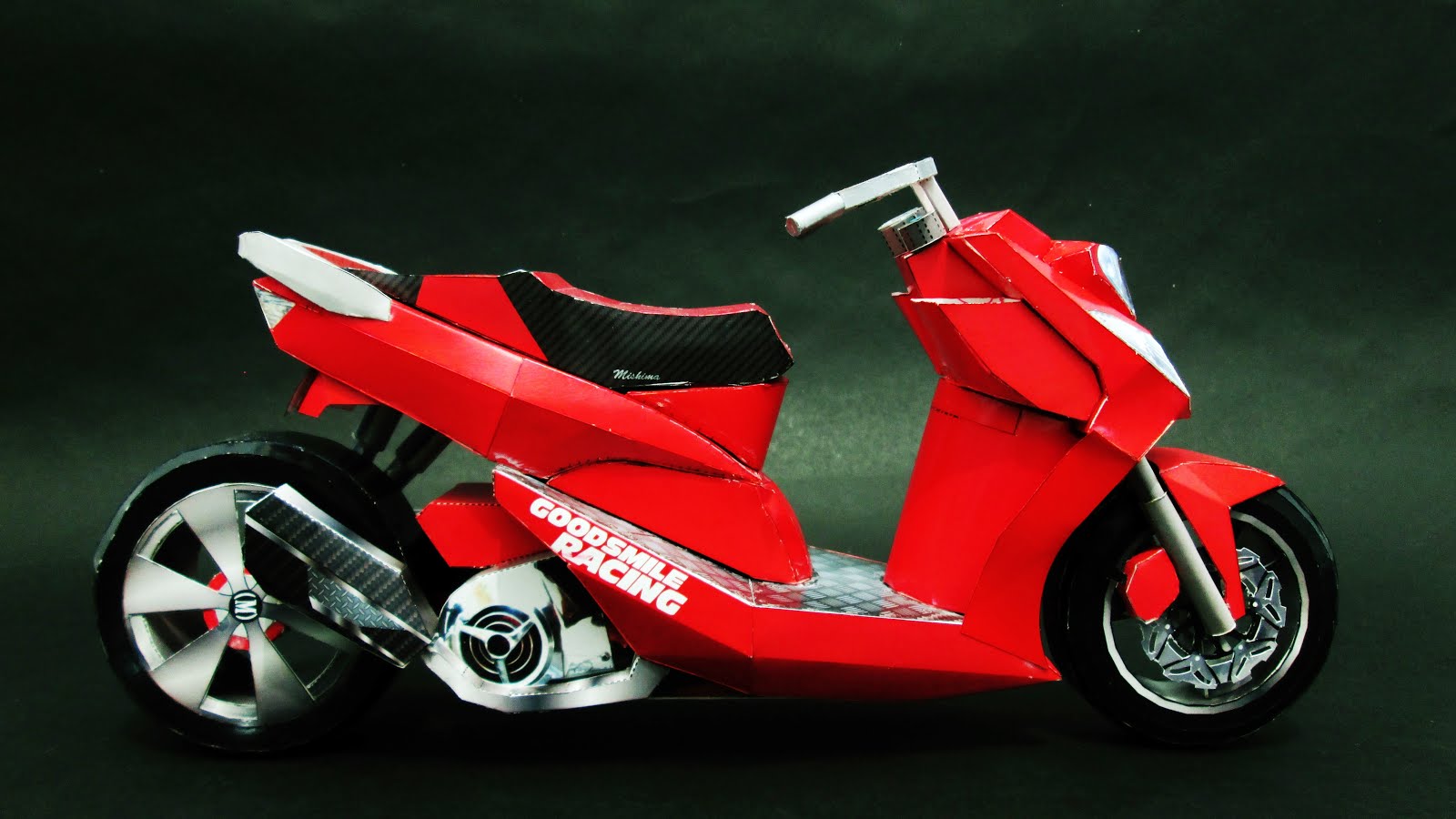 Yamaha Mio Modification Papercraft
