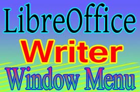 How to Use LibreOffice Writer Window and Help Menu in Hindi
