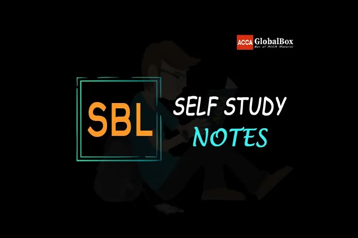SBL - Self Study Notes | 2021