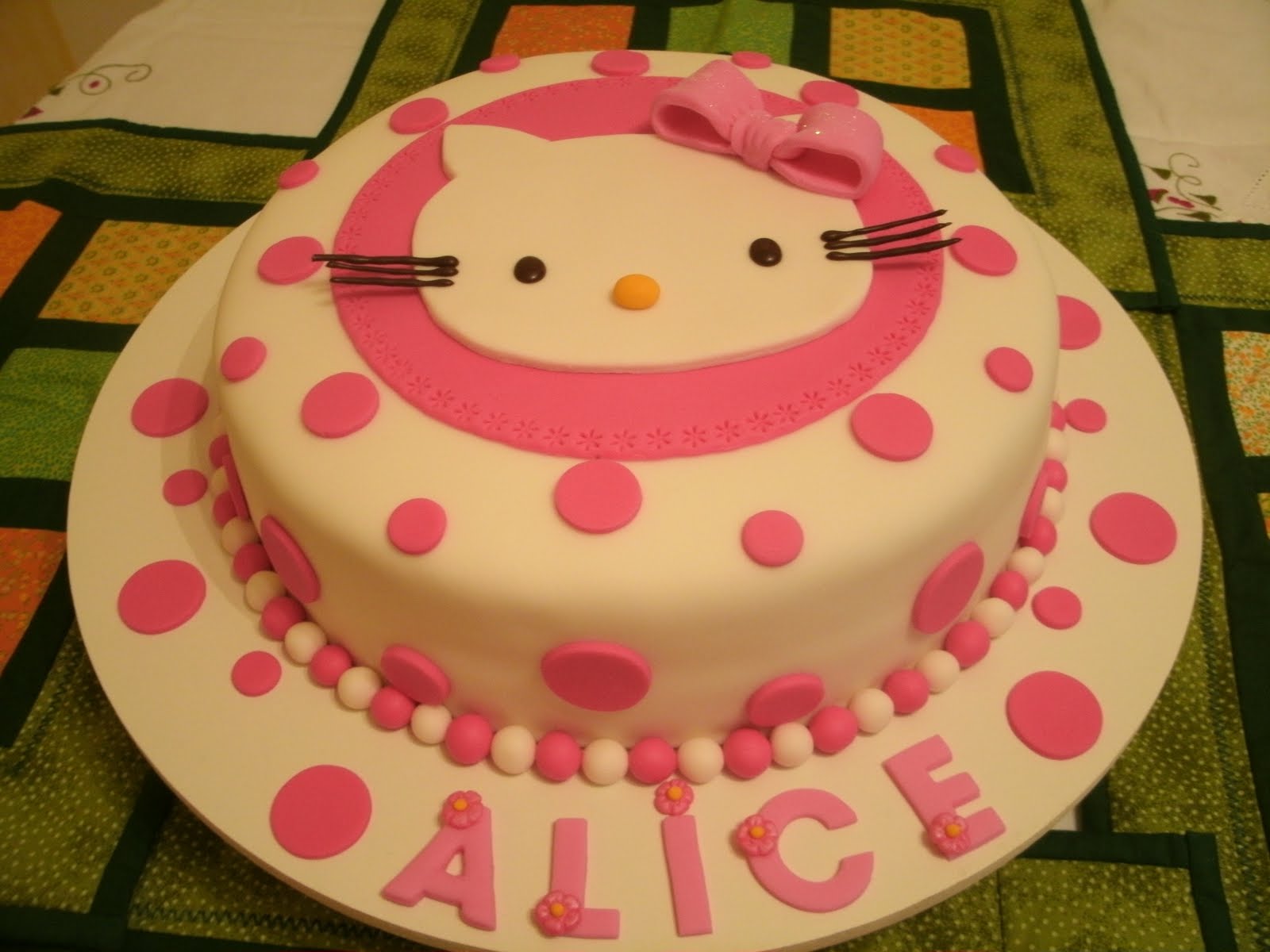 DoceDelícia: Bolo Hello Kitty 2