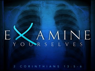 DAILY GRACE: EXAMINE YOURSELVES