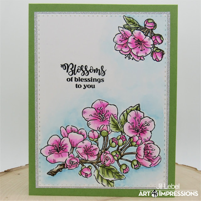 Blossoms of Blessing Card - STAMPYRA