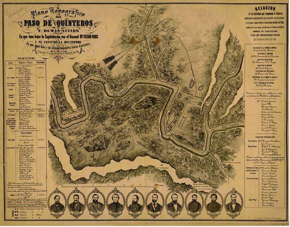Miscelánea Ius Histórica: Mapa topográfico del Paso de Quinteros y ...