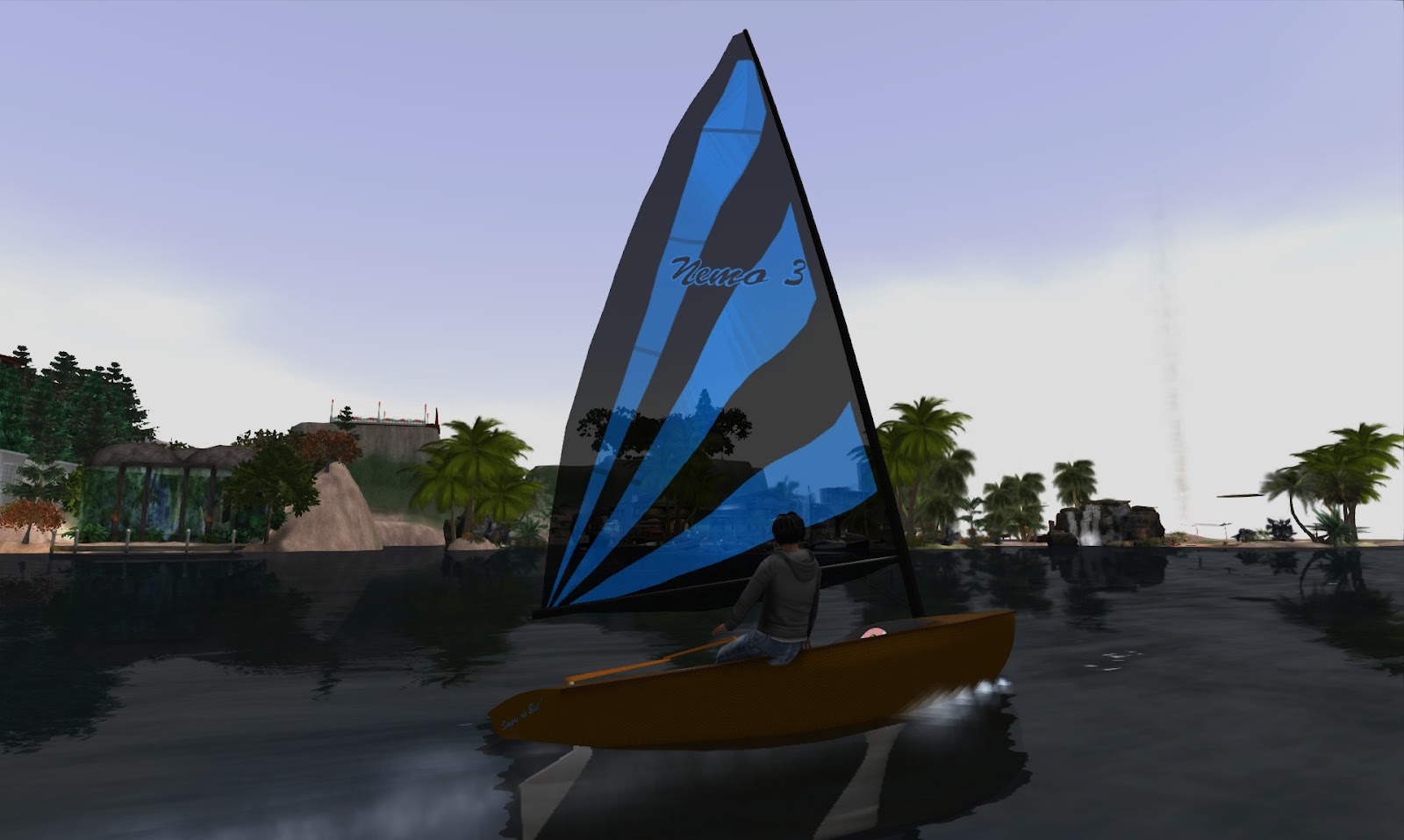 Echt Virtuell: [Freebie] - Segelboot Nemo 3