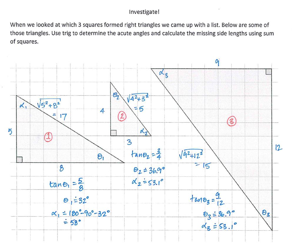 M^3 (Making Math Meaningful): Similar Triangles Introduction