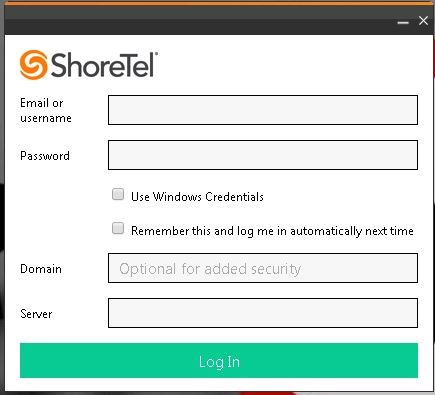 Push Knowledge base: ShoreTel: How to install the ShoreTel Connect Client