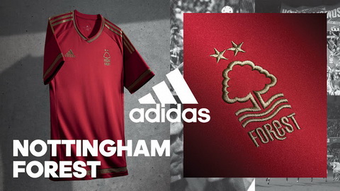 camisetas de futbol baratas: Nueva Camisetas Nottingham Forest 2015 2016