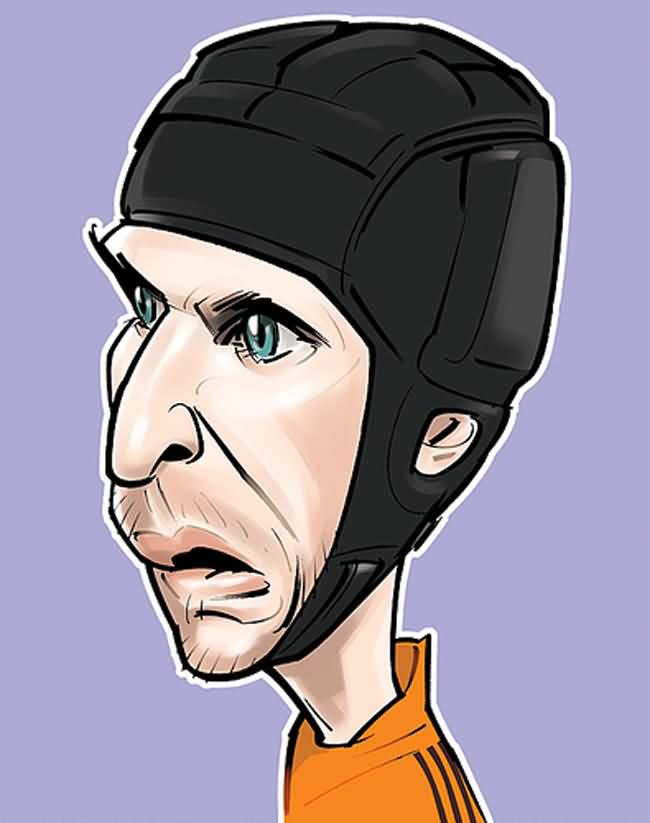 Petr Cech Cartoon | ALL STAR CARTOON
