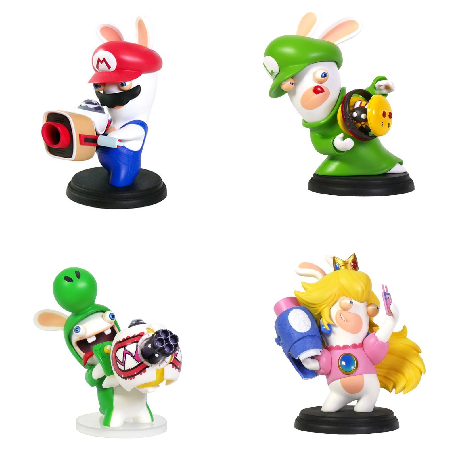 Se revelan figuras de Mario + Rabbids Kingdom Battle - No Soy Gamer